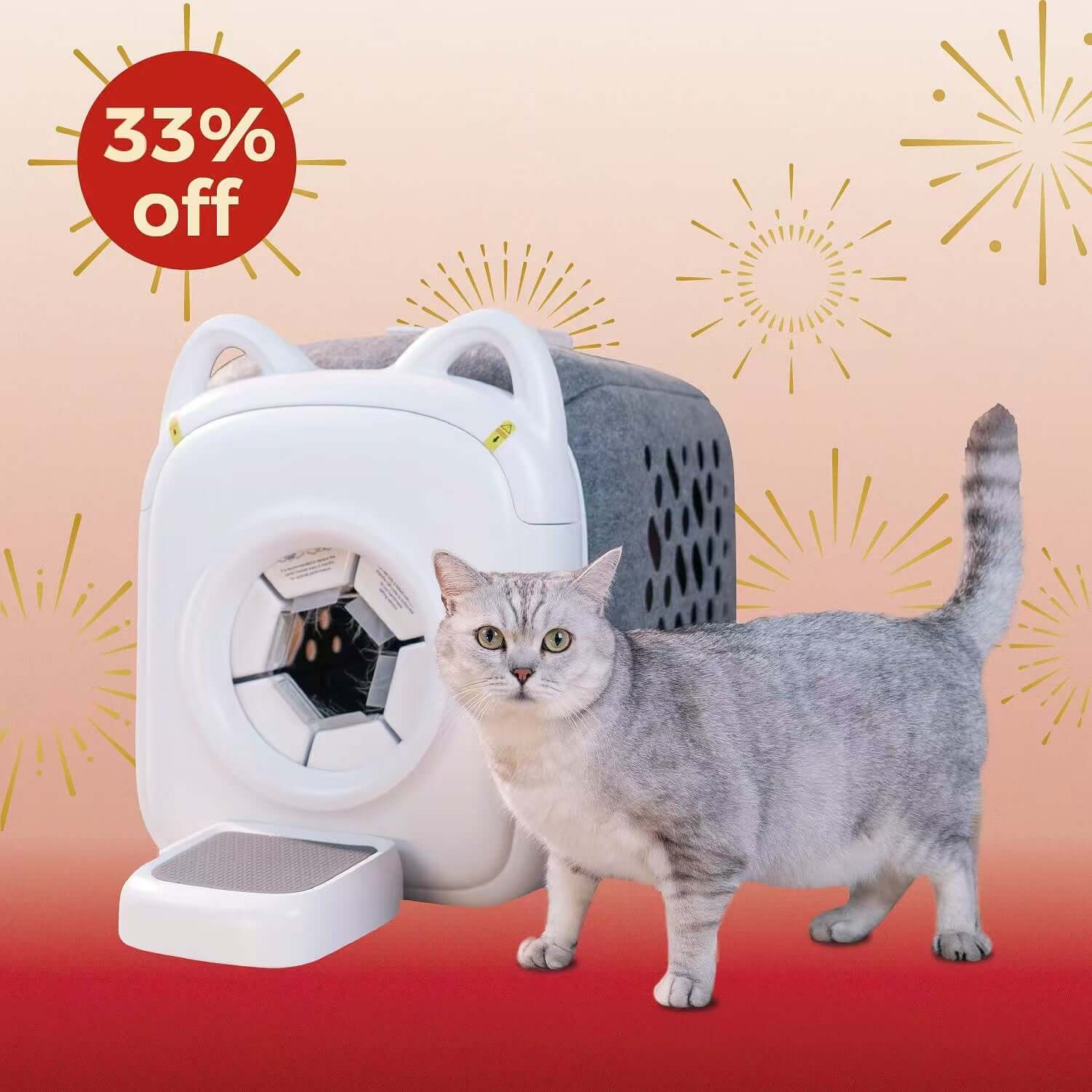 PawSwing AutoComb | Smart Cat Brush